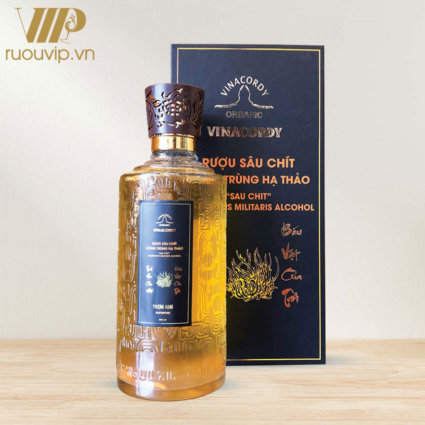 Rượu sâu chít - Thần dược quý hiếm
