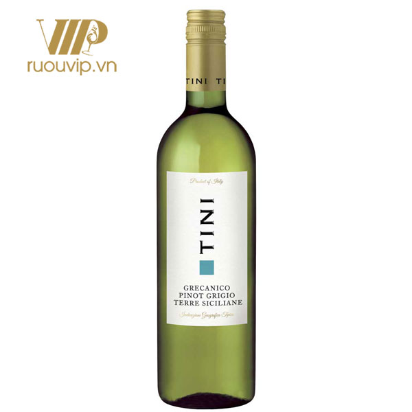 Rượu vang Tini Grecanico Terre Siciliane - Rượu VIP